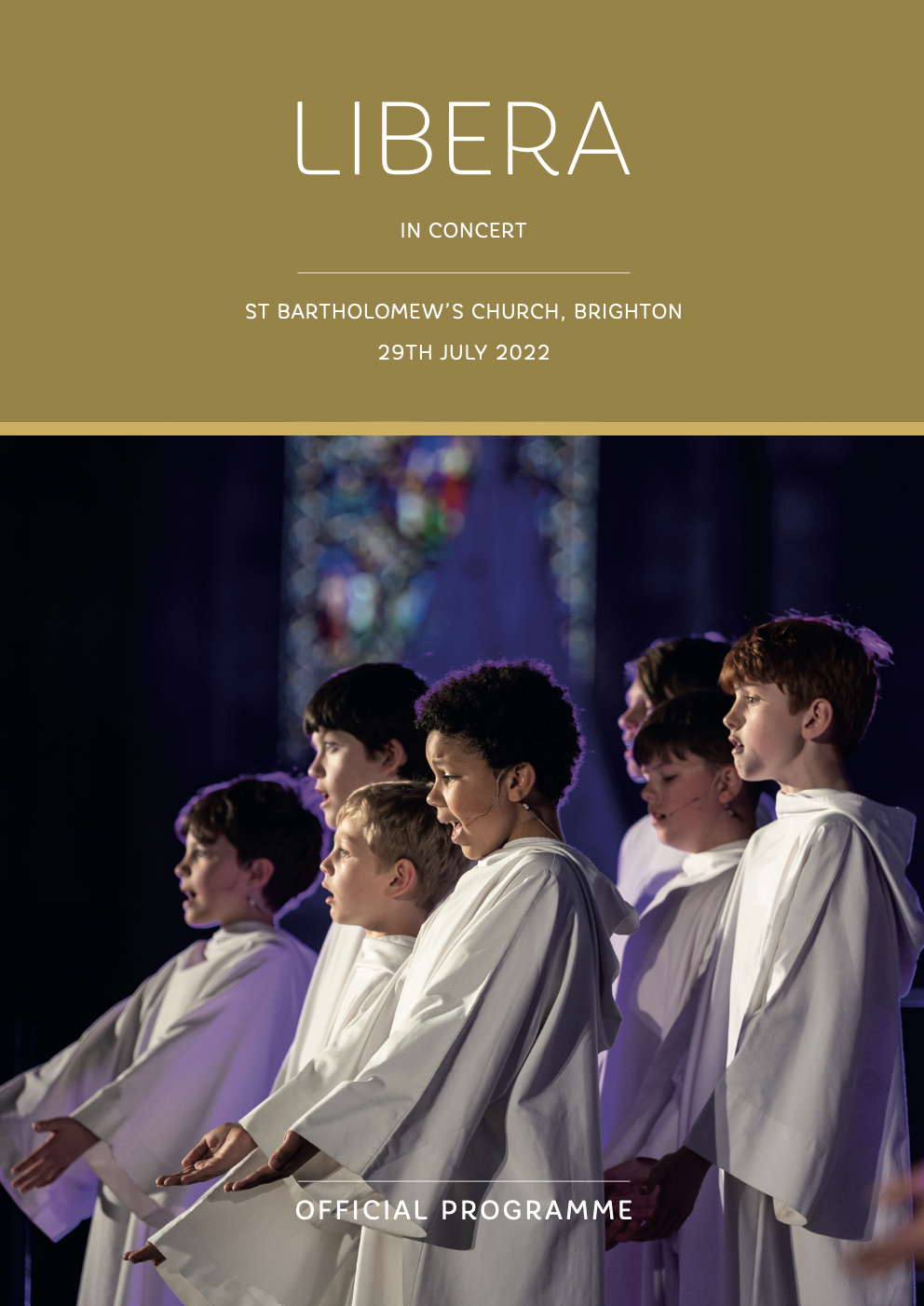 USA Tour Concert Programmes • Libera